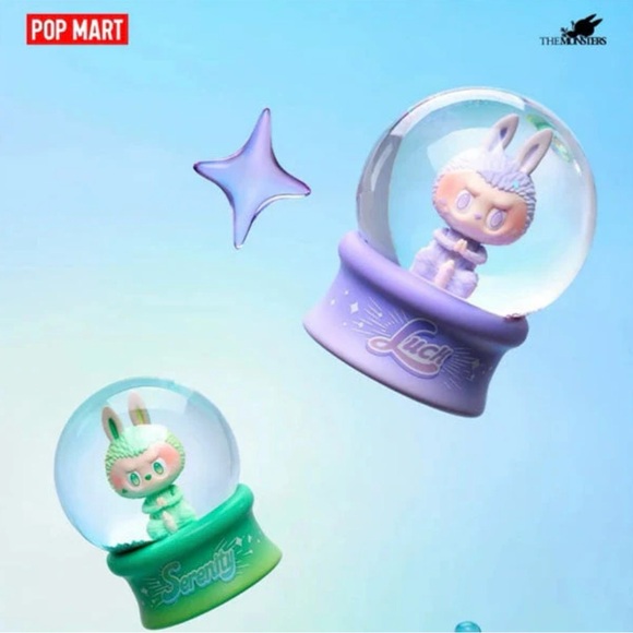 POP MART | Toys | Pop Mart Labubu Big Into Energy Snow Globe Series ...